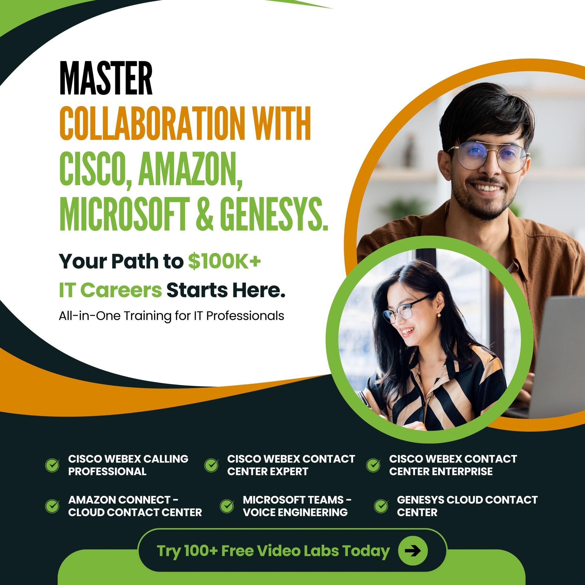 Try It For Free eLearning for UCaaS, CCaaS & CPaaS Engineers